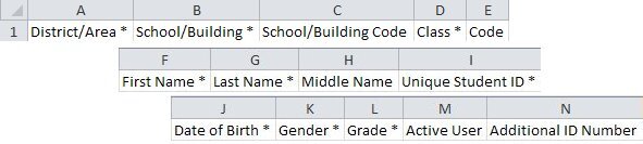 Create a Student Data File