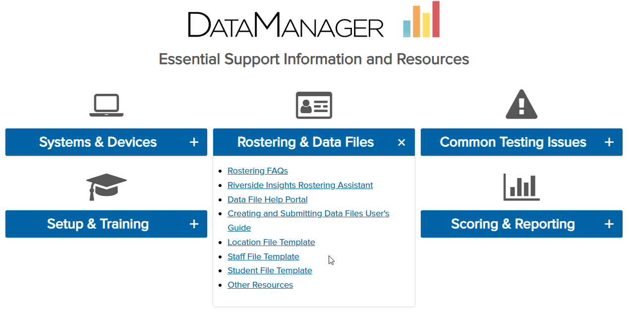 Download the Staff/User Data File Template