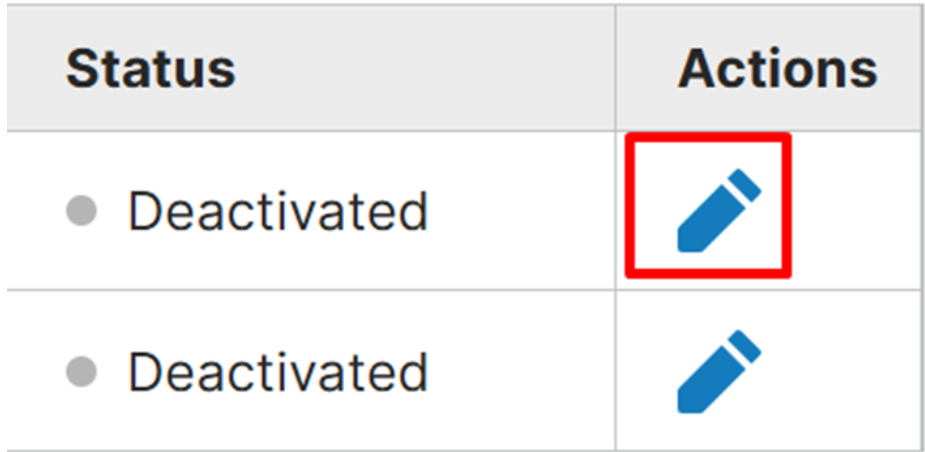 How to reactivate a deactivated staff member on the WJ V